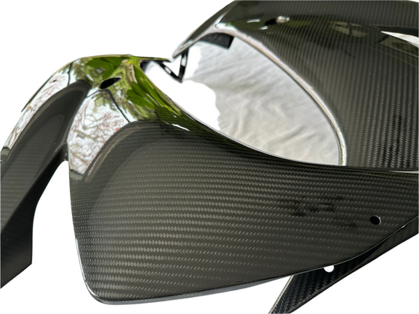 Carbon Fiber Yamaha R1 Mid Side Fairing Panels Set - MDI-CarbonFiber ...
