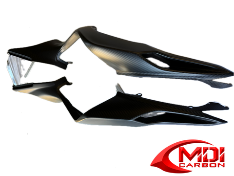 Carbon Fiber MV Agusta F3 800 675 2013 - 2022 Rear tail side panels ...