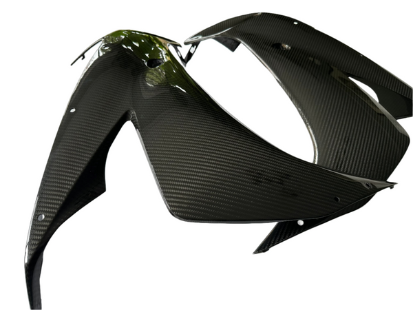 Carbon Fiber Yamaha R1 Mid Side Fairing Panels Set - MDI-CarbonFiber ...