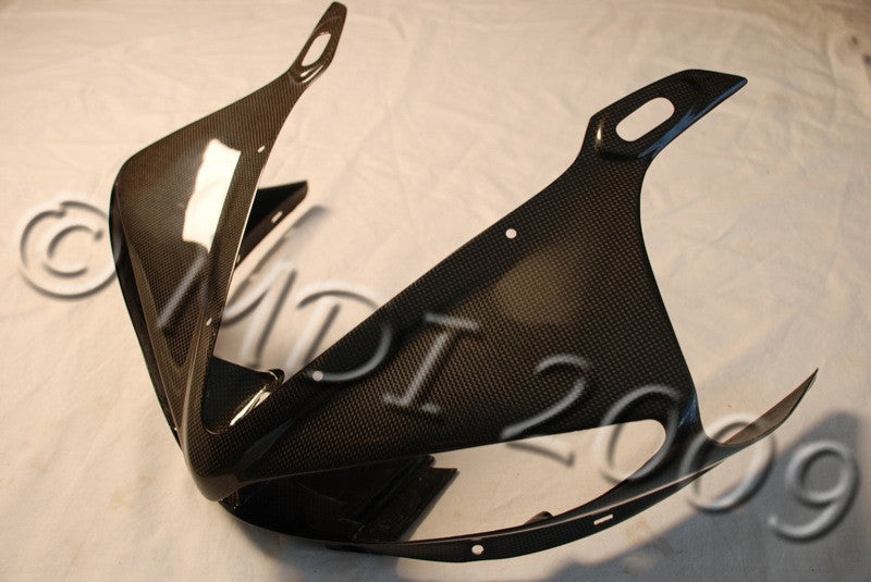Carbon Fiber Yamaha R6 Front Fairing Nose - MDI-CarbonFiber.com | MDI ...